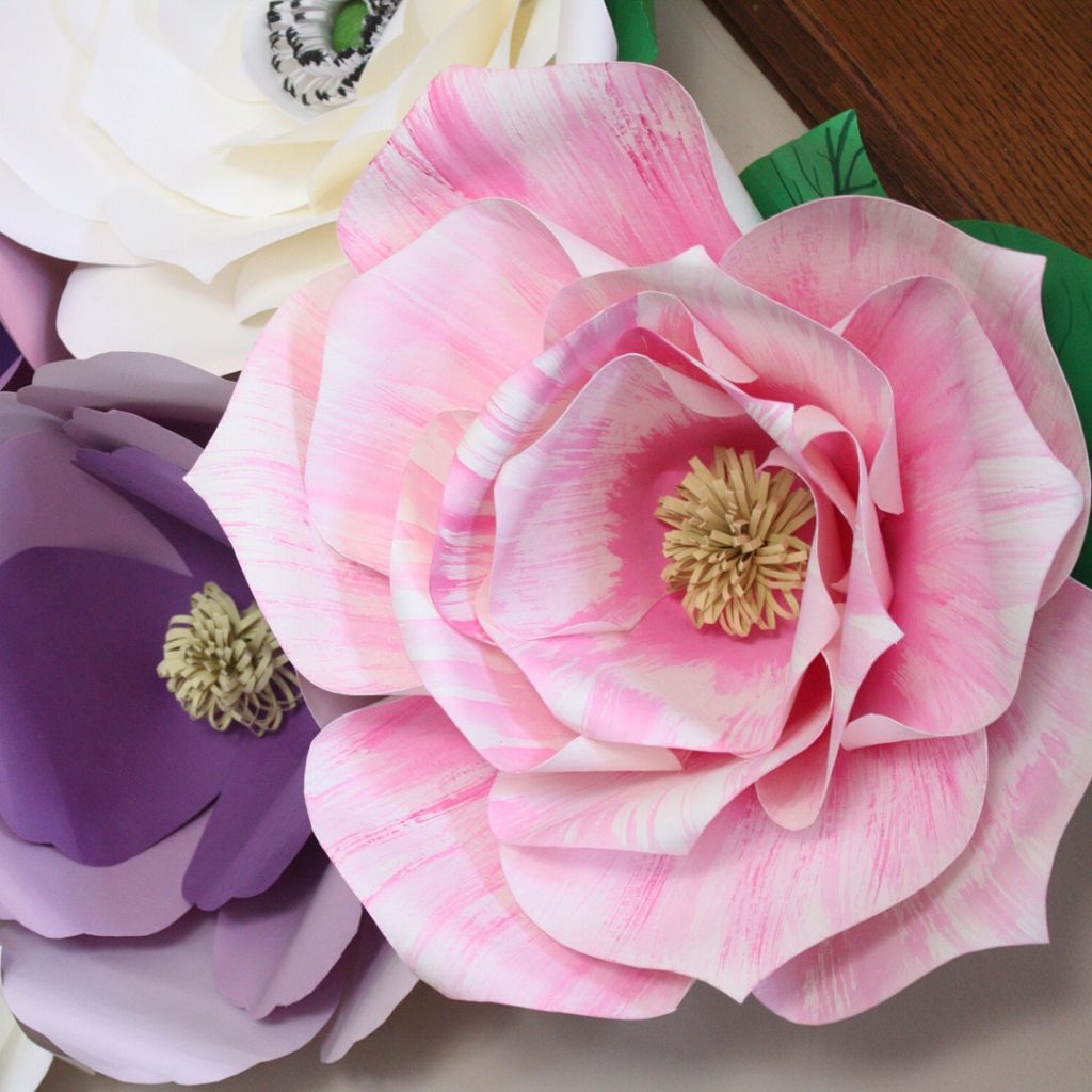 Paper Flowers Class - Barrie, ON, - Crafted Spaces