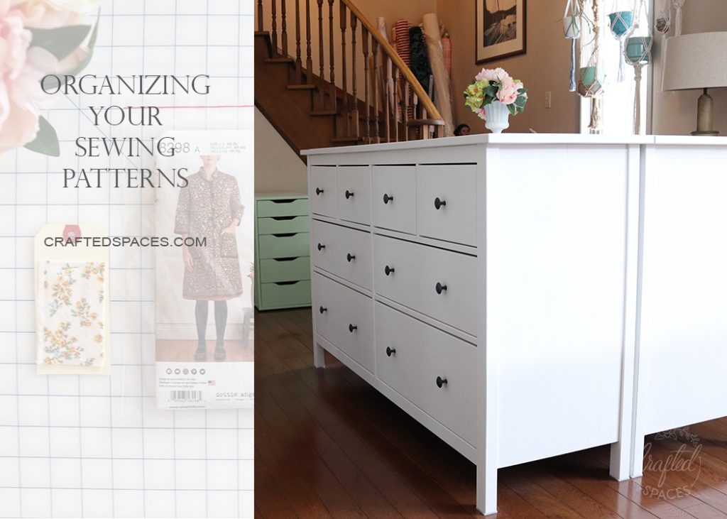 Organizing Your Sewing Patterns - Crafted Spaces